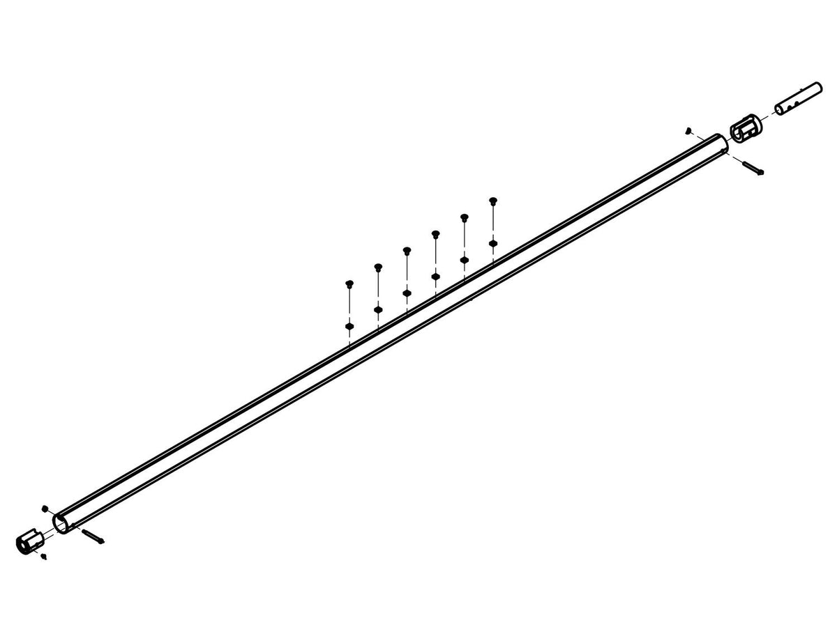 Fixed Rolled Up Bar Assembly (Electric Kits) | Aero Industries ...