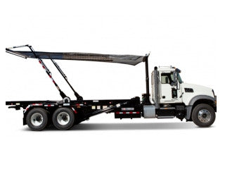 Heavy Duty Black Mesh Roll-off Auto Tarp HR4759 | Pioneer Coverall ...