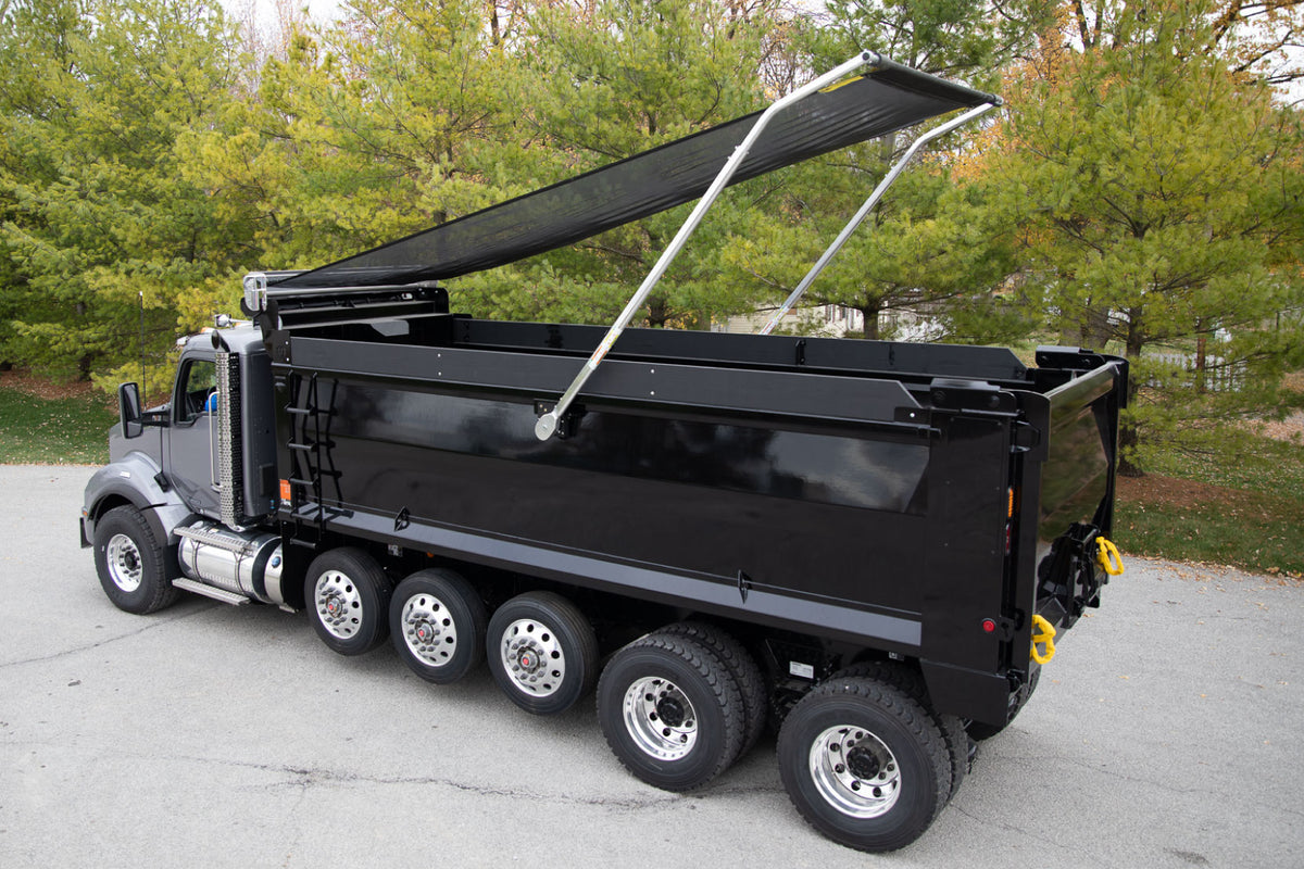 EasyCover Dump Truck Tarp Systems, Aluminum | Aero Industries ...