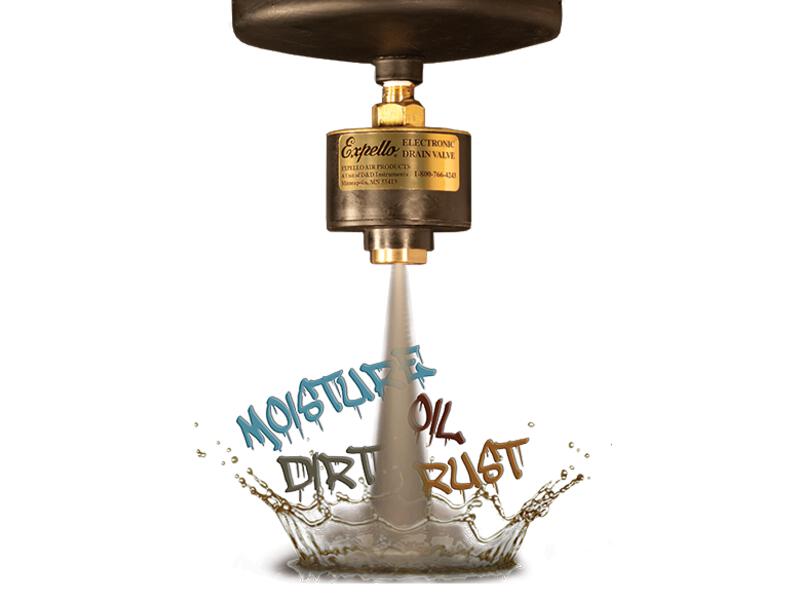 Expello® Electronic Drain Valve for Air Tanks | Expello Air Products ...